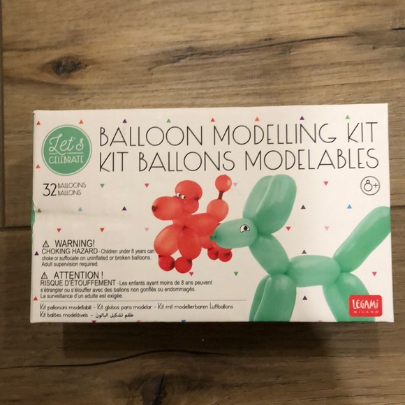 Toys | Legami Milano Balloon Modelling Kit New Box Sealed | Poshmark